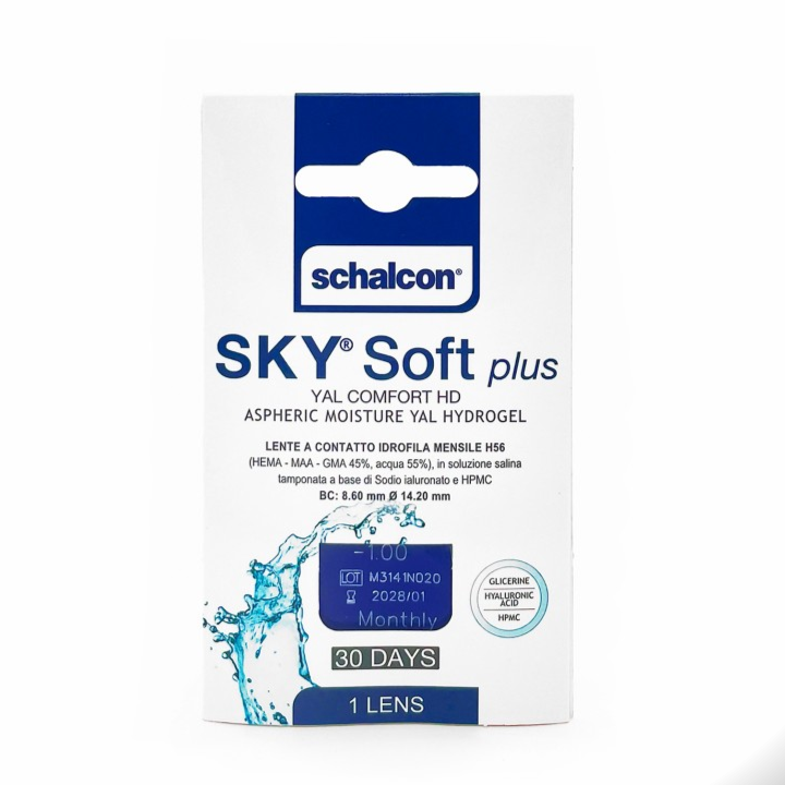 Schalcon Sky Soft Monthly Contact Lenses – Eyecare Malta